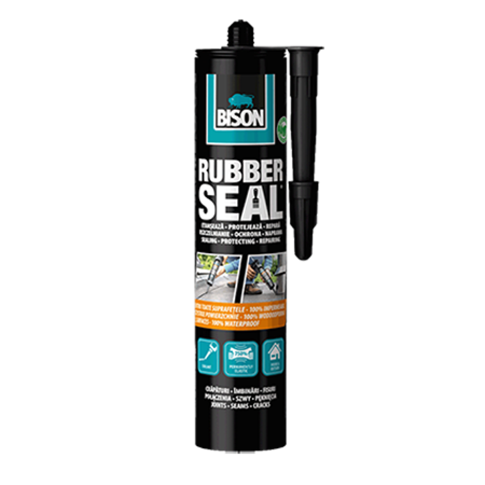Bison Rubber Seal 310 ml tečna guma za hidroizolaciju i zaptivanje
