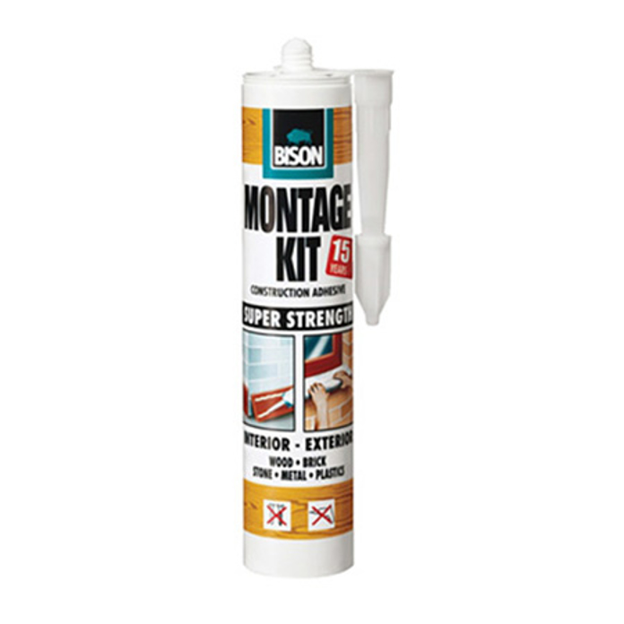 Bison Montage Kit 370 gr univerzalni montažni lepak