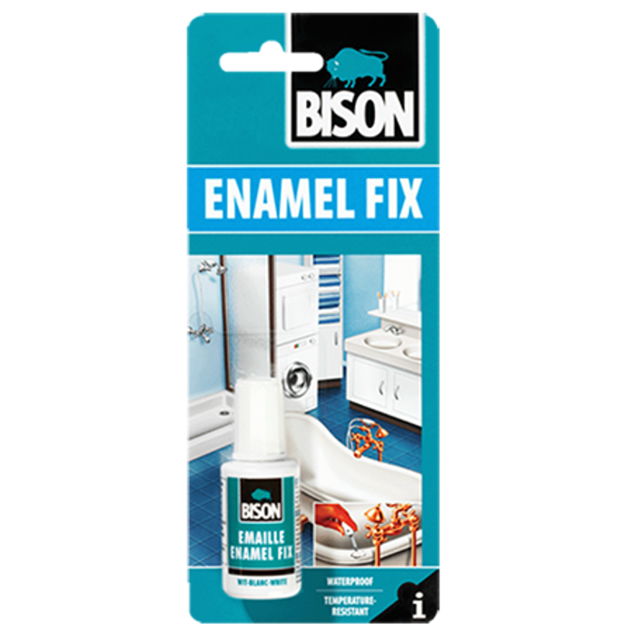 Bison Enamel Fix 20 ml bela tečnost za popravku emajla