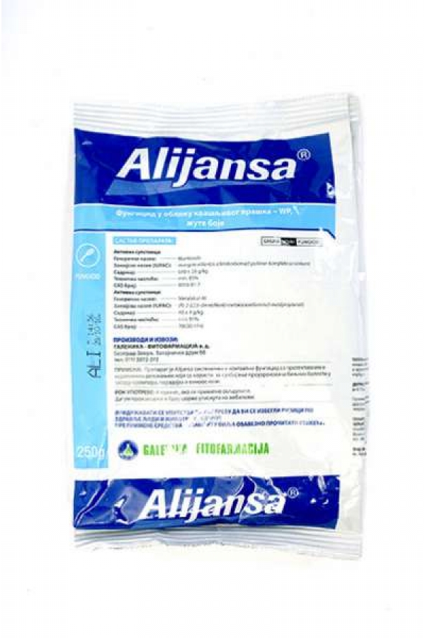 ALIJANSA PLUS 250G
Šifra: 501  JM: KOM