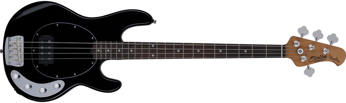 Sterling by Music Man StingRay RAY34 Black - Bas gitara