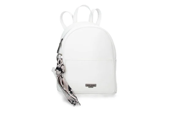 Modni ranac Margaret bela Pepe Jeans 73.820.41