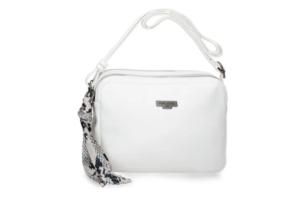 Ženska torba na rame Margaret bela Pepe Jeans 73.854.41