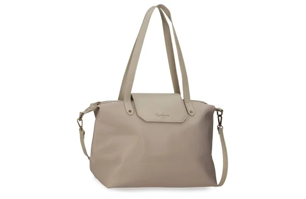 Ženska tote torba Leire bež Pepe Jeans 75.176.42