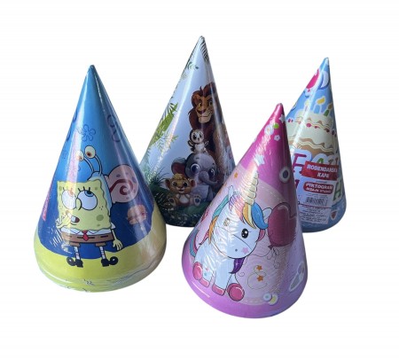 Kapa rođendanska 6pcs