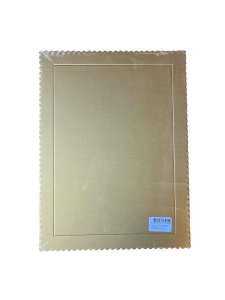 Zlatna tacna pravougaona 30x40 10pcs