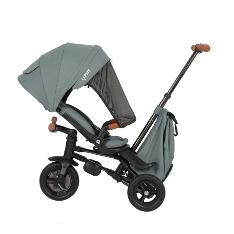 QPlay tricikl Deluxe Nova Black