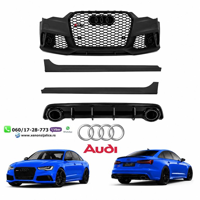 AUDI A6 15-18 BODI KIT S LINE RS