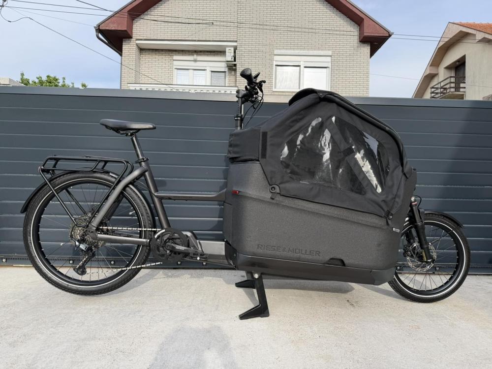 Riese Cargo Brutalan Smart za prevoz dvoje dece