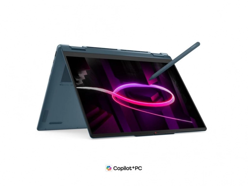 Laptop LENOVO Yoga 7 2in1 14AGP11 DOS/14" WUXGA OLED TO/Ryzen AI 7 445/24GB/512GB/SRB/Tirki/bez punj