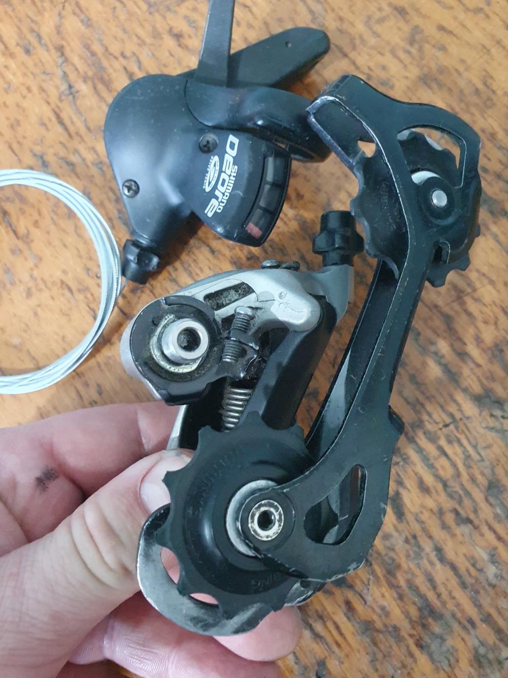 Shimano deore xt i sifter deore