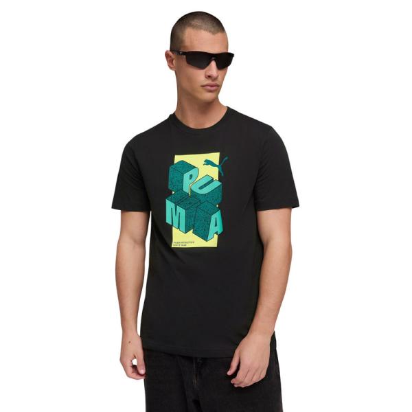Puma-Crna muška majica