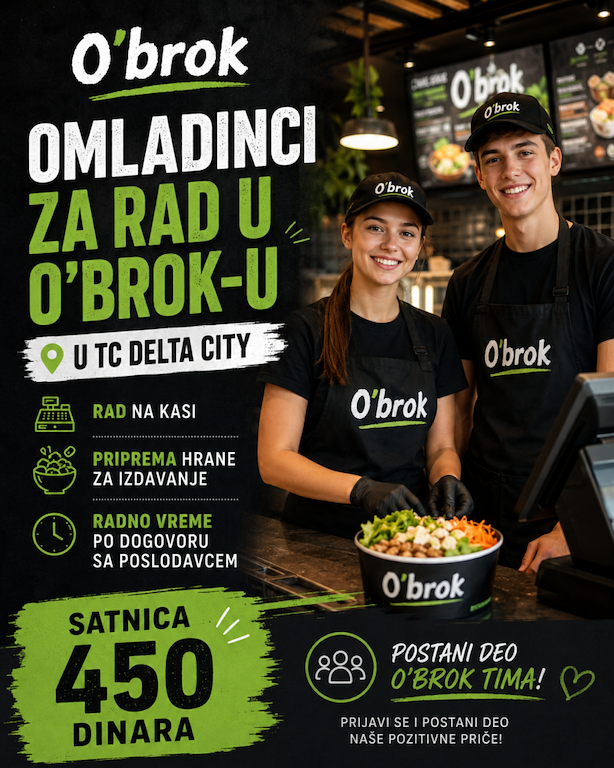 Omladinci Za Rad U O’brok-U Privremeni poslovi
