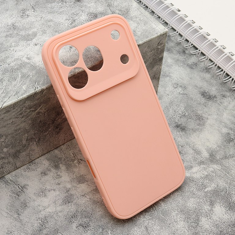 Futrola Soft 3D camera za Honor 600 Pro roze