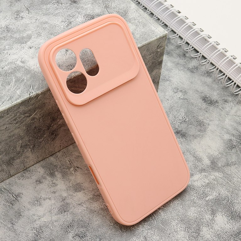 Futrola Soft 3D camera za Honor 600 roze