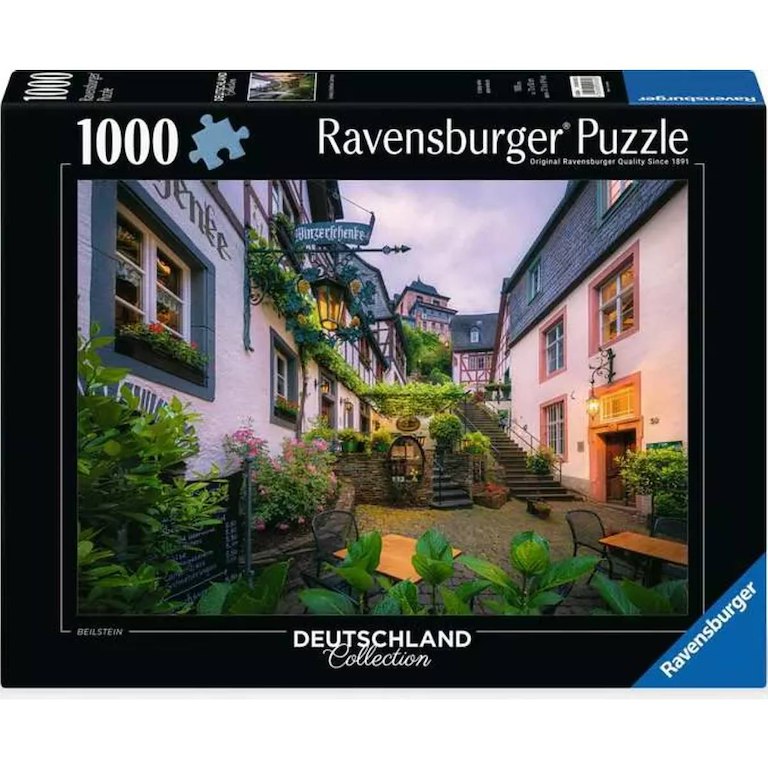 Ravensburger puzzle (slagalice) – 1000pcs Germany Collection Beilstein RA12000535