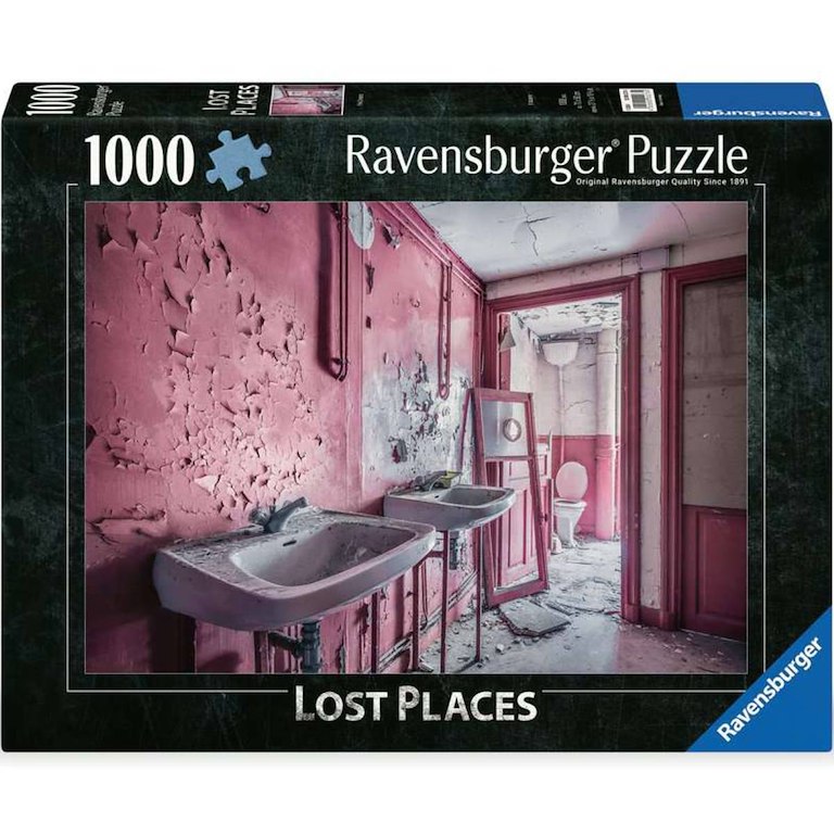 Ravensburger puzzle (slagalice) – 1000pcs Lost Places Ružičasti snovi RA12000273