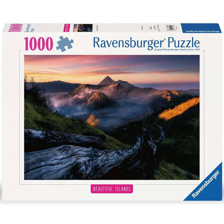 Ravensburger puzzle (slagalice) – 1000pcs Prelepa ostrva – planina Bromo RA12000158