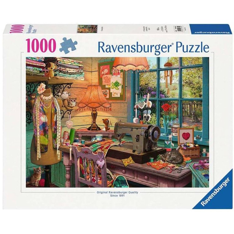 Ravensburger puzzle (slagalice) – 1000pcs Šupa za šivenje RA12000334