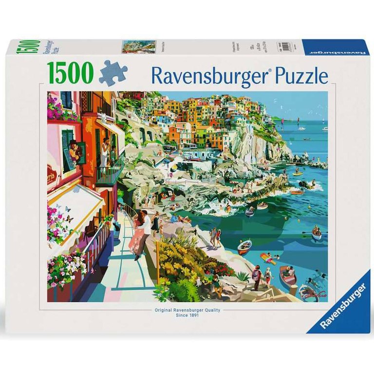 Ravensburger puzzle (slagalice) – 1500pcs Romansa u Cinque Terre RA12000430