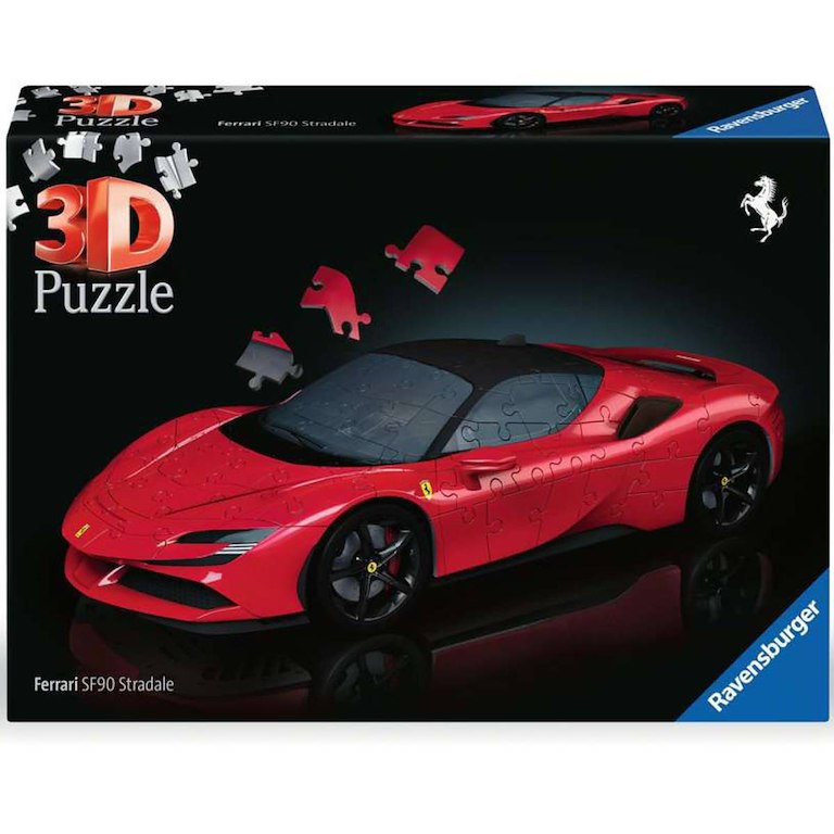 Ravensburger 3D puzzle (slagalice) - 108pcs Ferrari SF 90 Stradale RA11576
