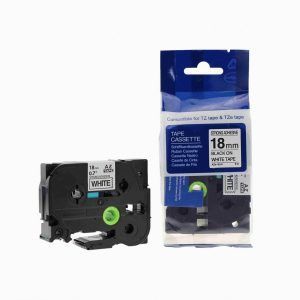 Brother - Kompatibilna Brother TZe-S241 Traka 18mm | Jak Lepak | Crno na Belo |