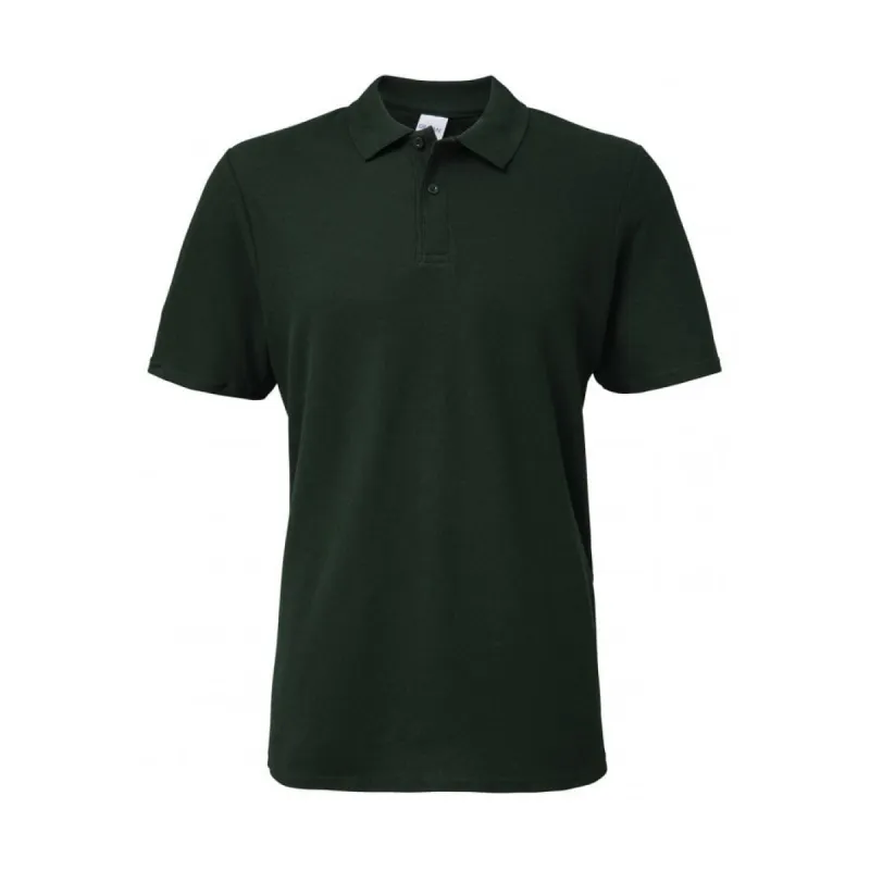Majica sa kragnom SOFTSTYLE GI64800 maslinasto zelena - Gildan