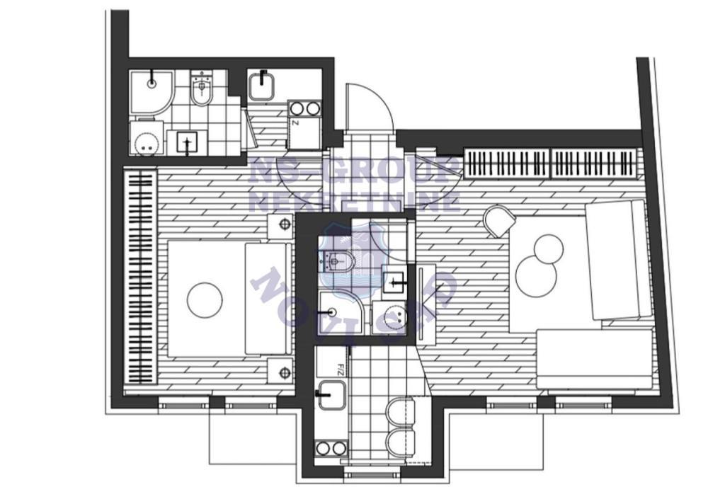 Dvosoban stan na prodaju, 45m2, 139.980€