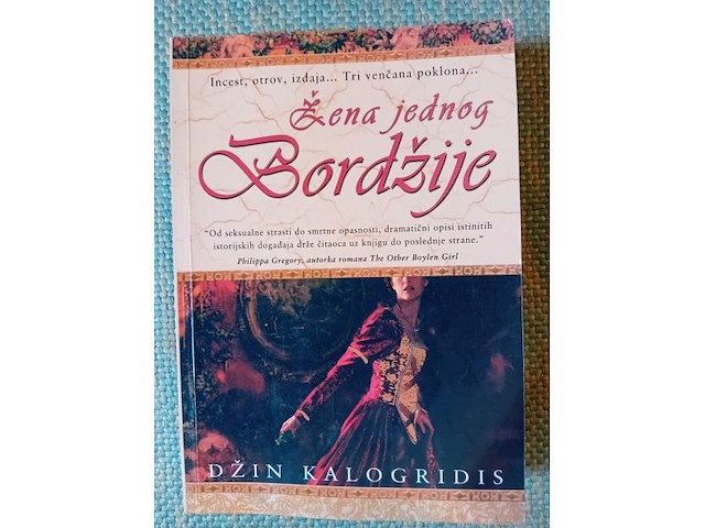 Džin Kalogridis Žena jednog Bordžije