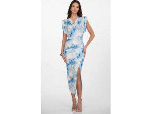 Nova italijanska tie-dye maksi haljina sa naramenicama