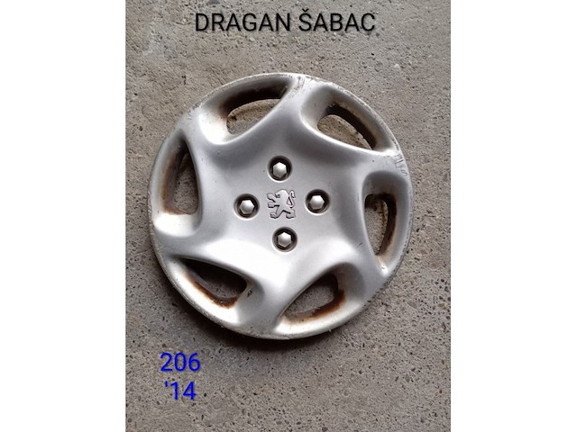 PEUGEOT 206 ratkapna 14`