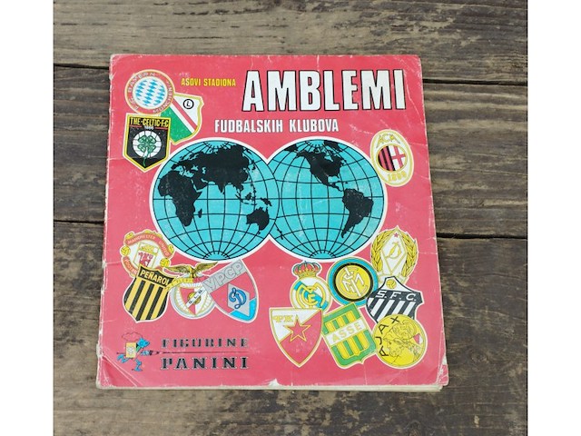 ALBUM AMBLEMI FUDBALSKIH KLUBOVA