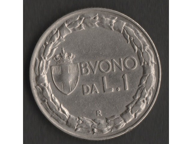 1 Lira - 1922 - Italija, Italy