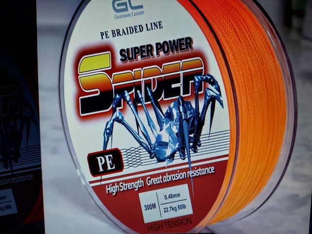 Upredena struna SPIDER   300m  0,40mm