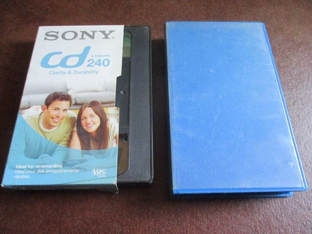 VIDEO kaseta SONY CD E-240 + PVC omot