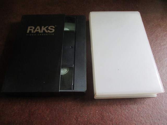 VIDEO kaseta RAKS E-180 + PVC omot