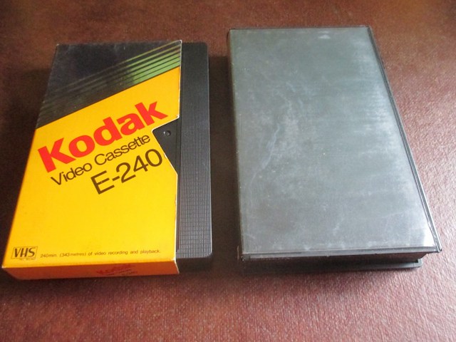 VIDEO kaseta Kodak E-240 + PVC omot