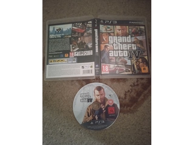 PS3 igra - Grand Theft Auto IV