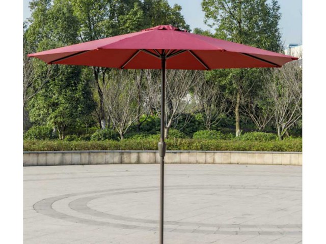 Zglobni suncobran Laguna 300 cm Crveni