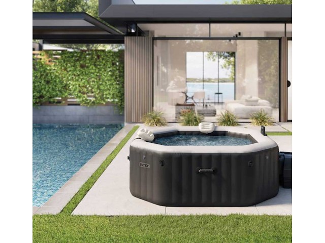 Intex Spa centar za 4 osobe sa grejačem Jet &; Bubble Deluxe Octagon 28458