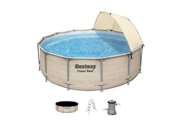 Bestway 5614V Okrugli bazen sa tendom Set 396x107