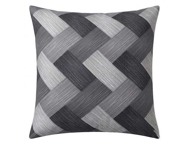 Pamučni dekorativni jastuk 50X50cm 1 komad TRICOT-BL