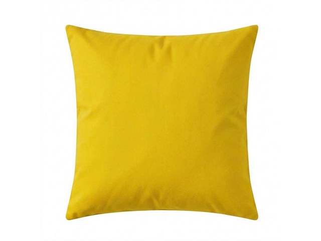 Pamučni dekorativni jastuk 50X50cm 1 komad YELLOW