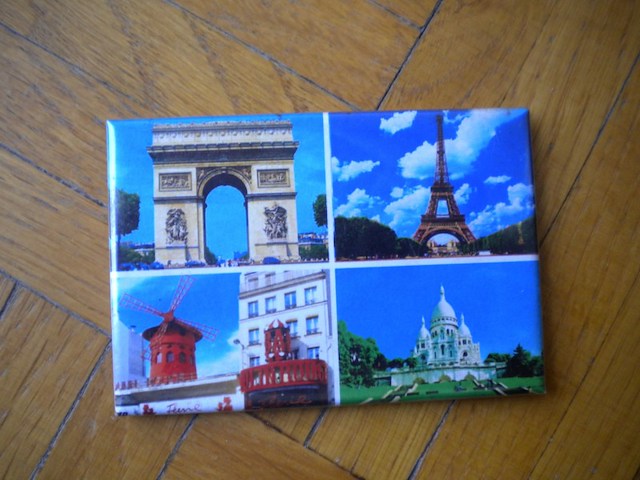 PARIZ PARIS, magnet za frizider (15)