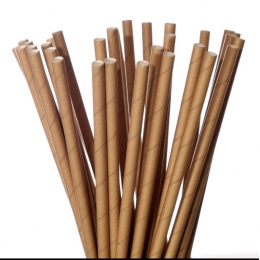 Slamke Ravne Papirne Kraft 6mm/500