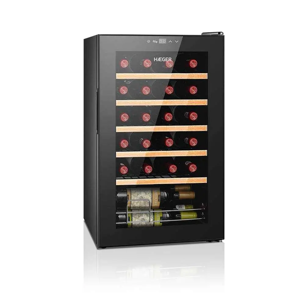 Frižider za vino, 24 flaše – HAEGER WC-24B.006A