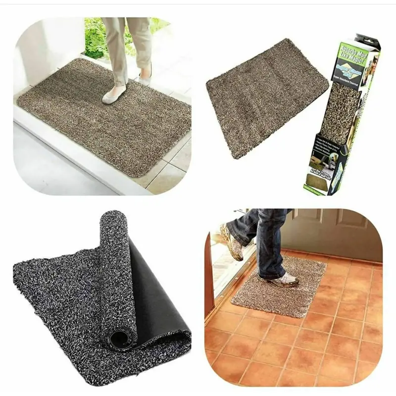 Clean Step otirač za suv ulaz bez blata i mokrih tragova