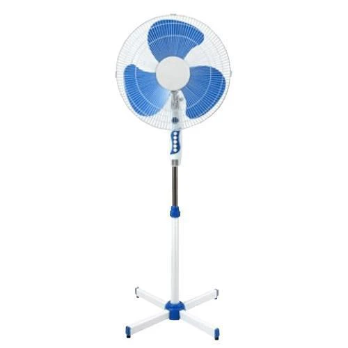 ROSBERG stojeći ventilator R51760AL 40W — Ø40cm, sivo-plavi, 2/1