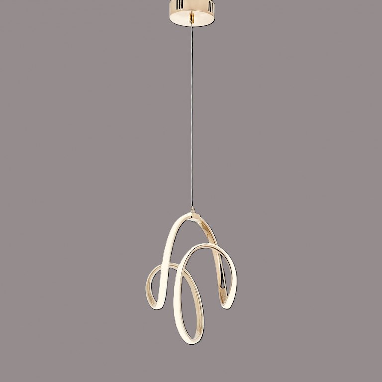 27317 DIDA VISECI LUSTER LED WHITE OKTAY