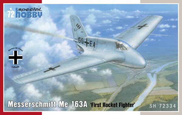 SPECIAL HOBBY 1/72 Messerschmitt Me 163A „First rocket fighter“